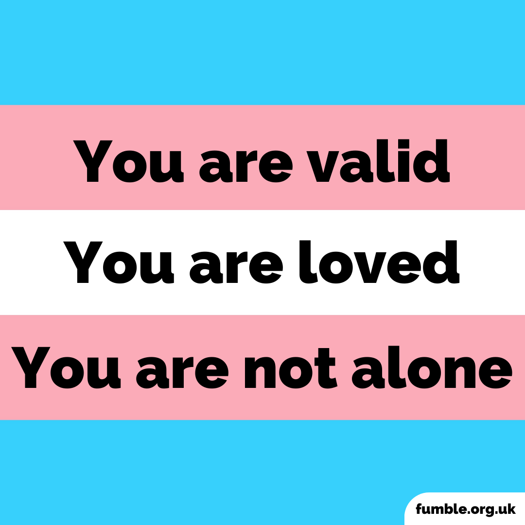 What does being trans+ mean to you? - Fumble